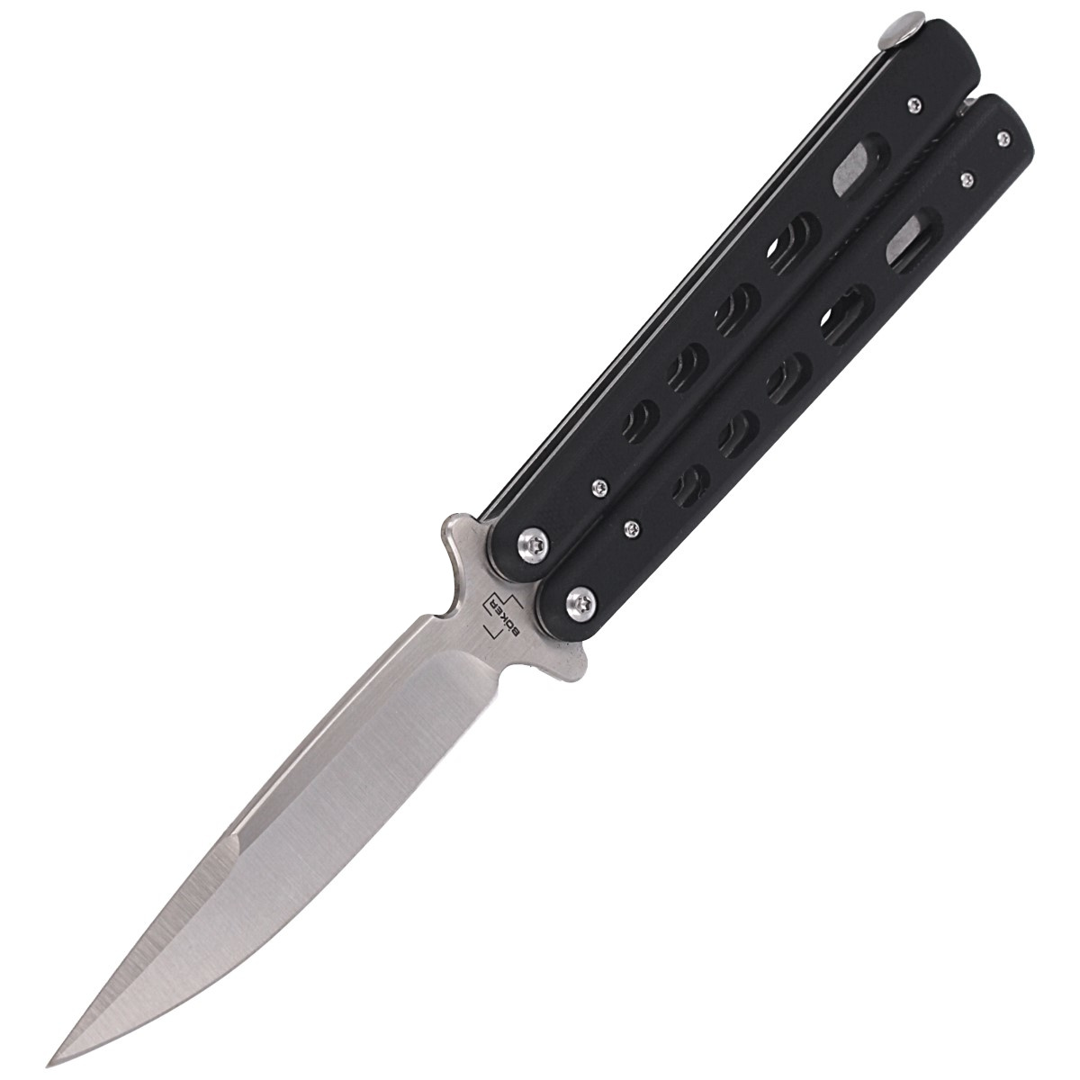 Böker Balisong Black G10 Large (06EX012) | KnivesMania ⚔️