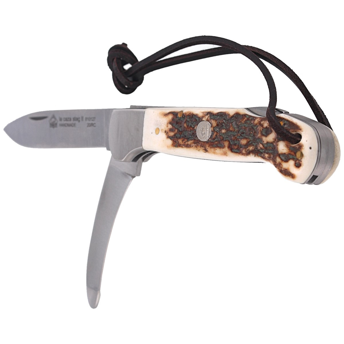 Puma IP Solingen La Caza Stag II hunting knife (810127) | KnivesMania ⚔️